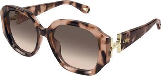 Chlo&eacute; Femme, Accessoires, Brun, Taille: 56 MM Ch0236S 005 Lunettes de soleil