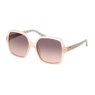 Guess Trendige Sonnenbrille mit Metallgestell - - Accessories - Damen - Beige - 57 MM
