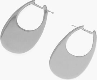 Coperni Silver Hoop Earrings size Unica