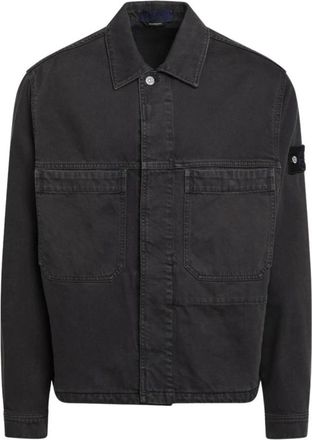 Stone Island Giubbotto - Homme - Vestes - Noir - Taille: XL