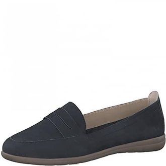 Jana Femme 8-8-24600-28-855 Mocassin, Navy Structure, 37 EU