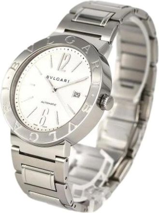 Bulgari Montre-bracelet vintage Pre-owned - Homme - Pre-owned - Blanc - Taille: ONE Size