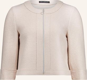 Betty Barclay Strickjacke Mit 3/4-Arm beige