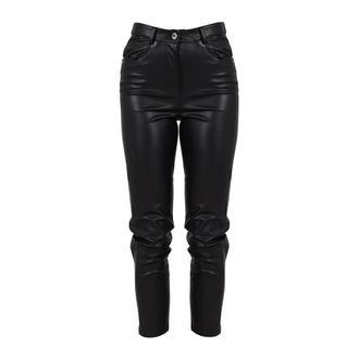 Patrizia Pepe Slim-Fit-Hose - - Trousers - Damen - Schwarzk - XS
