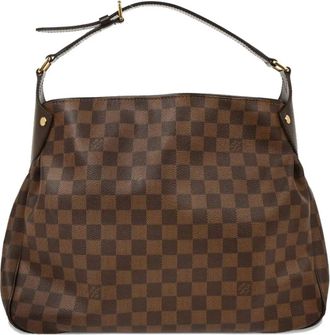 Louis Vuitton 2014 Reggia top-zip tote bag - Braun