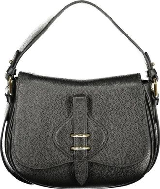 Coccinelle Sac bandouli&egrave;re en cuir avec d&eacute;tail boucle - Femme - Sacs - Noir - Taille: ONE Size