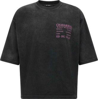 Willy Chavarria T-Shirt - Noir