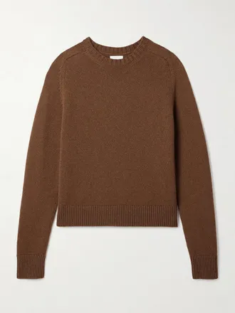 Khaite Pull En Cachemire Nera - Métallisé