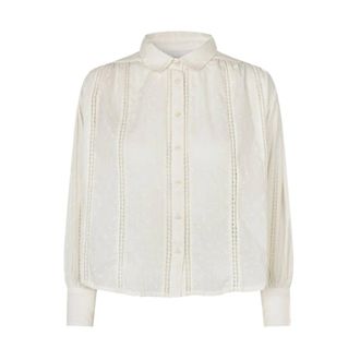 Lollys Laundry Femme, Blouses et Chemises, Blanc, Taille: 36 FR Chemisiers