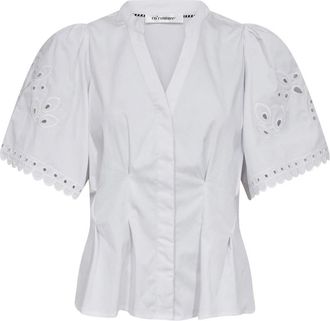 Co'Couture Femme, Blouses et Chemises, Blanc, Taille: 38 FR Blouses