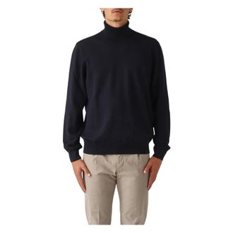 Fay Homme, Pulls, Bleu, Taille: S Turtleneck Knit