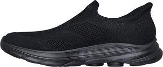 Skechers Homme Go Walk 8 Pelayo Basket, Black Textile, 44 EU