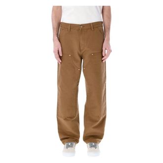 Carhartt Work in Progress Doppelknie Arbeits Hose - - Trousers - Herren - Braun - W33
