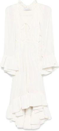 Lanvin Damen, Kleider, Wei&szlig;, XSGr&ouml;&szlig;e