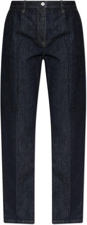 Jil Sander Femme, Jeans, Noir, Taille: 38 FR Pantalon L&eacute;ger en Denim