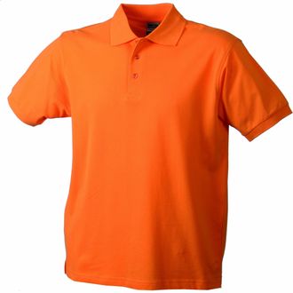 James & Nicholson Herren Poloshirt Classic Polo, Gr. X-Large, Orange