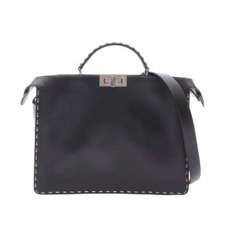 Fendi Pre-owned Peekaboo ISeeU Leder 2way Handtasche - - Pre-owned - Herren - Schwarzk - ONE SIZE
