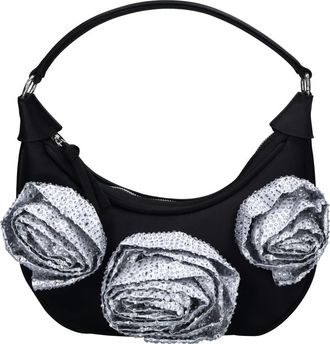 La Carrie Femme, Sacs, Noir, Taille: ONE Size Satin Night Edition Bag