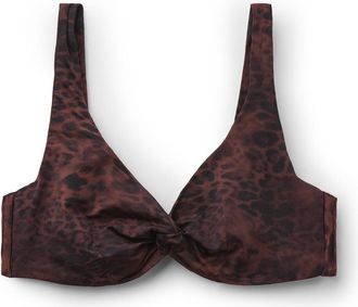 Calzedonia BIKINI OBERTEILE Dark Animalier