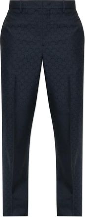 Etro Homme, Pantalons, Bleu, Taille: M Pantalon en laine &agrave; motif d&eacute;coratif