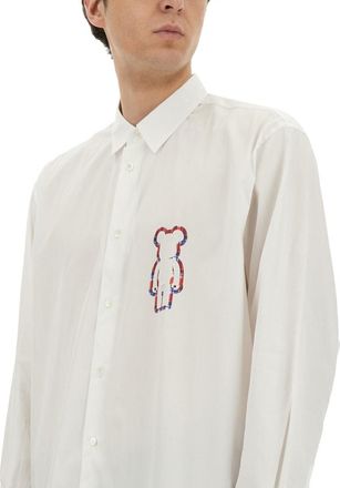 Comme Des Gar&ccedil;ons Cotton Poplin Shirt - White
