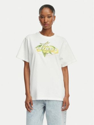 HUGO BOSS T-Shirt Vintage 50561264 Wei&szlig; Regular Fit