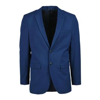 Selected Slim Fit Blazer - - Jackets - Herren - Blau - 5XL