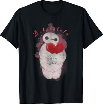Disney Big Hero 6 Baymax Heart Portrait T-Shirt