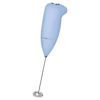 Clatronic MS 3089, Mousseur &agrave; lait, Fouet en acier inoxydable, Nettoyage facile, Bo&icirc;tier Soft Touch, Mousse de lait en quelques secondes, Fonctionnement sur pil