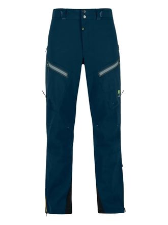 Karpos pantalon skinny à poches zippées - Bleu