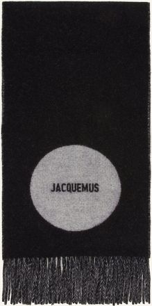 Jacquemus Jacquemus Schal Le Charpe Rond Carre schwarz