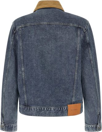 J.W.Anderson Denim with Corduroy Collar Jacket - Blue