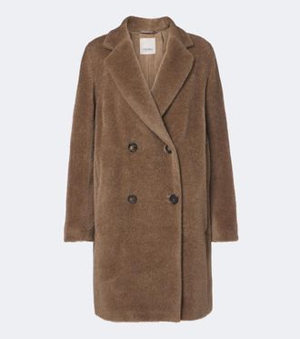 Max Mara Manteau en alpaga et laine