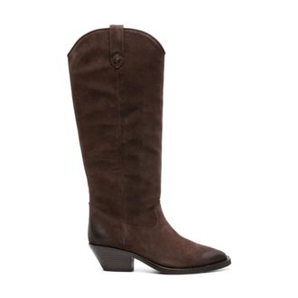 Ash Bottes Marron Fonc&eacute; - Femme - Chaussures - Brun - Taille: 37 EU