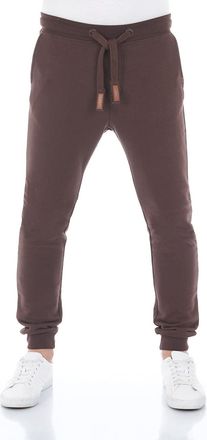 Riverso Jogginghose Herren lang RIVSven Slim Fit Trainingshose Sporthose Trainingshose Freizeithose, Größe:XXL, Farbe:Dark Brown (21400)