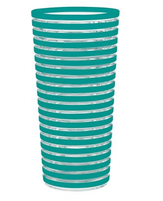Zak designs ZAKdesigns Dot Dot Tasse, Aqua Blau, 200 ml P, Plastik, Aqua Blue, 360 ml