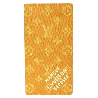 Louis Vuitton Pre-owned Monogram Long Wallet (Bi-fold) - - Pre-owned - Damen - Gelb - ONE SIZE
