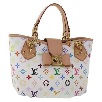 Louis Vuitton Pre-owned Canvas Handtasche - - Pre-owned - Damen - Wei&szlig; - ONE SIZE