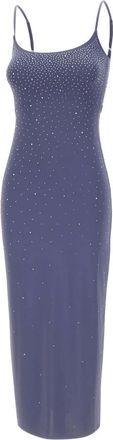 MC2 Saint Barth Femme, Robes, Bleu, Taille: 40 FR Evy Midi Dress