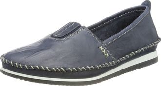 Andrea Conti 1887801 Damen Slipper Mokassins, Größe:40 EU, Farbe:Blau