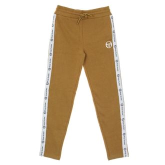 Sergio Tacchini Damen-Trainingshose Nora Tape Logo Apfel Zimt - - Trousers - Damen - Braun - M