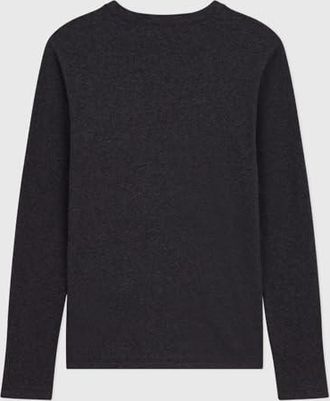 Petit Bateau Tee-Shirt Femme liconique en Coton Manches Longues