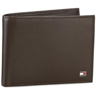 Tommy Hilfiger Geldb&ouml;rse Tommy Hilfiger Eton Cc Flap And Coin Pocket AM0AM00652/83362 Braun