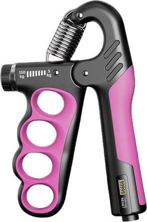 Generic Hand Grip Strengthener Finger Handgrip Wrist Squeezer Exerciser Tool Arm Wrist Forearm Trainer with Counter Ergonomic Hand Gripper 5-150KG Resistance 