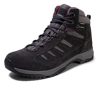 Berghaus Mens Expeditor Trek 2.0 Waterproof Walking Boots, Highly Breathable, Tough Grip, Black/Red, 10