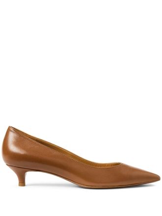 Ralph Lauren Collection escarpins Adrienne - Marron