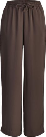 Jack & Jones Damen Jxkate Lia Loose Mw Pants PNT Noos, Seal Brown, (L) W x 30L