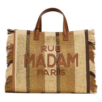 Rue Madam Casablanca Tote - - Bags - Damen - Beige - ONE SIZE