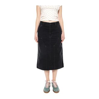 Carhartt Work in Progress W Double Knee Skirt - - Skirts - Damen - Schwarzk - M