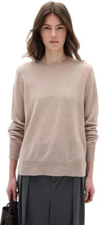 Inwear Femme, Pulls, Beige, Taille: 38 FR Pull en cachemire &agrave; col rond